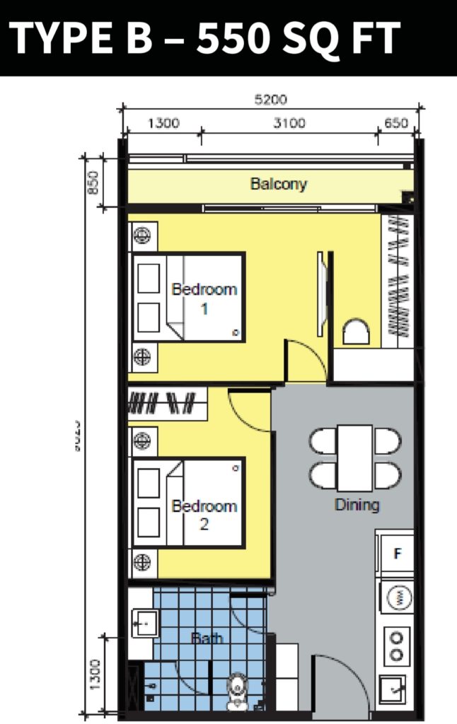 Armani-SOHO-Floor-Plan-Type-B | New Property Launch - Kuala Lumpur ...