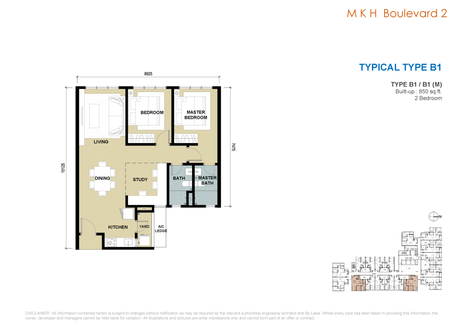 MKH-Boulevard-2-Floor-Plan-Type-B1 | New Property Launch - Kuala Lumpur ...