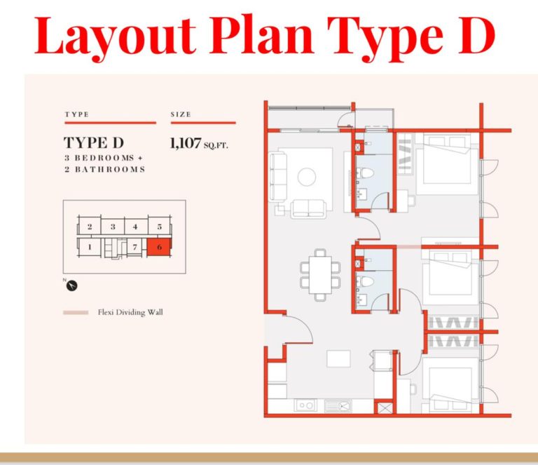 Uno-Promenade-Floor-Plan-Type-D | New Property Launch - Kuala Lumpur ...