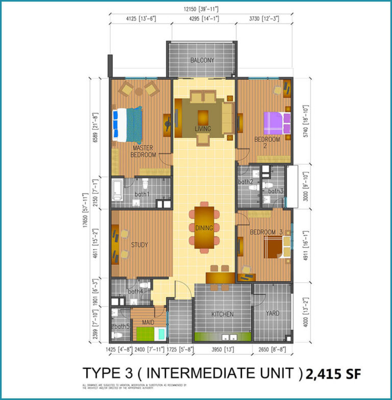 Tasik-Residency-Unit-Layout-Plan-Type-3 | New Property Launch - Kuala ...