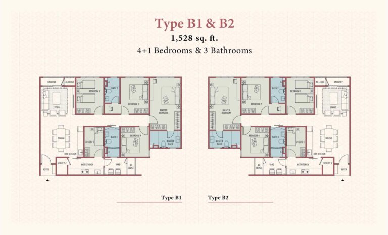 Arinna-Type-B-Unit-Layout | New Property Launch - Kuala Lumpur, Selangor