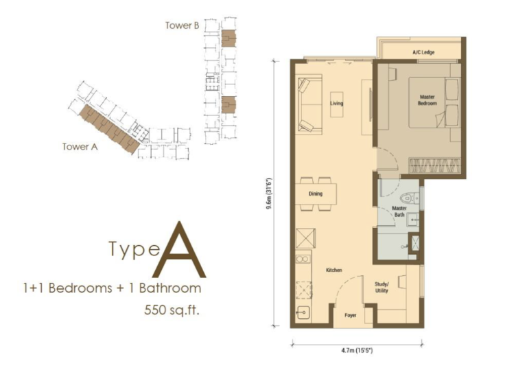 Skyline-Kuchai-Type-A-Unit-Layout | New Property Launch - Kuala Lumpur ...