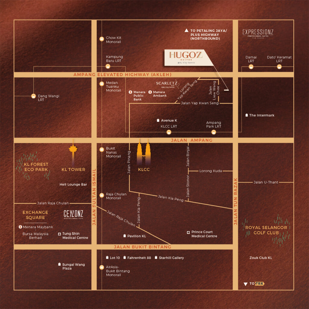 Hugoz-Suites-Location-Map | New Property Launch - Kuala Lumpur, Selangor
