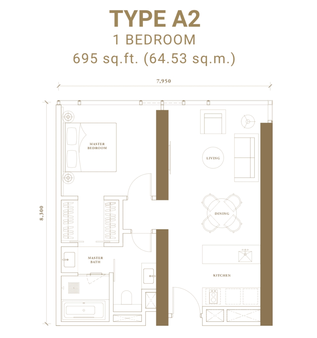 Pavilion-Damansara-Heights-Floor-Plan-Type-A2 | New Property Launch - Kuala Lumpur, Selangor