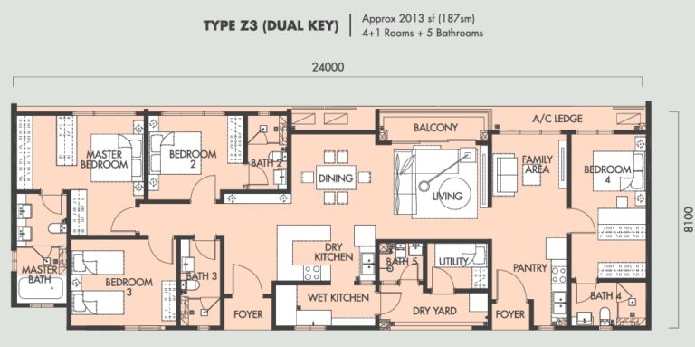 Tria-Seputeh-Floor-Plan-Type-Z3 | New Property Launch - Kuala Lumpur ...