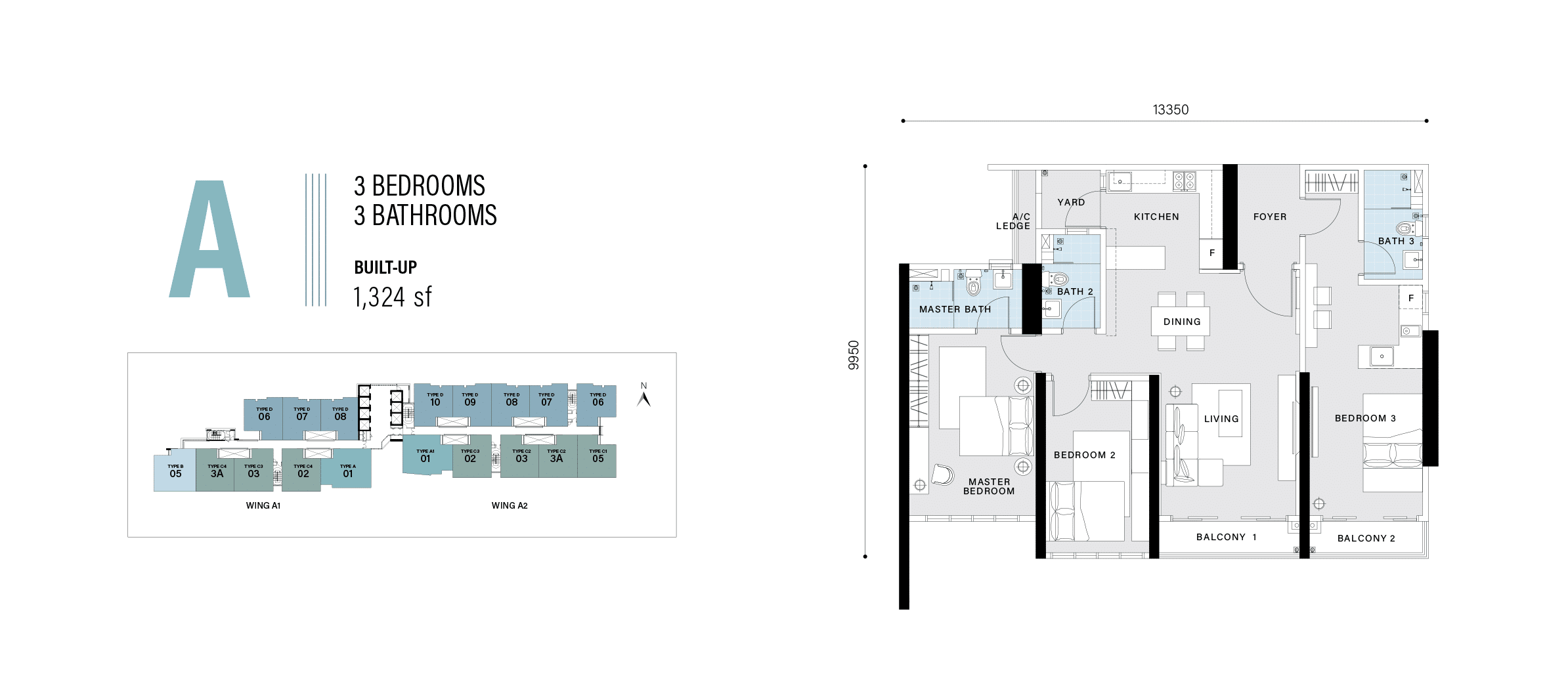 d-Brightton-Type-A-Unit-Layout-1 | New Property Launch - Kuala Lumpur ...