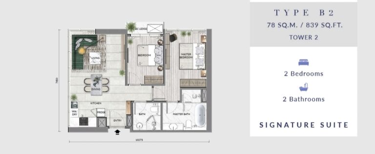 Core-Residence-Floor-Plan-Type-B2 | New Property Launch - Kuala Lumpur ...