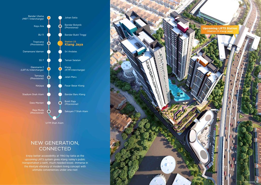 Trio-LRT-Connectivity | New Property Launch - Kuala Lumpur, Selangor