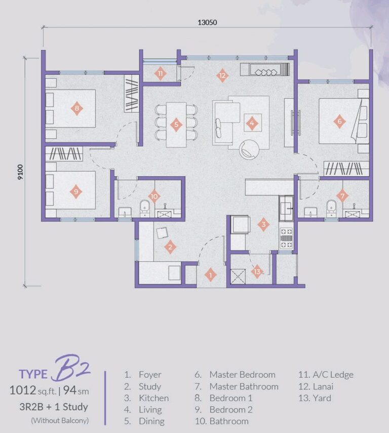 Veladaz-Residences-Floor-Plan-Type-B2 | New Property Launch - Kuala ...