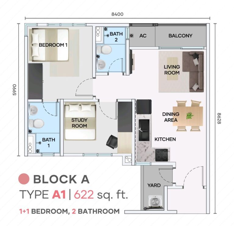 Pinnacle-Ara-Damansara-Unit-Layout-Type-A1 | New Property Launch ...