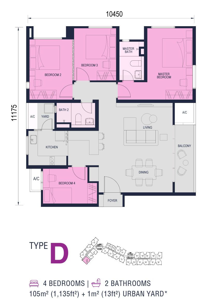 Residensi-Zig-Type-D-Floor-Plan | New Property Launch - Kuala Lumpur, Selangor