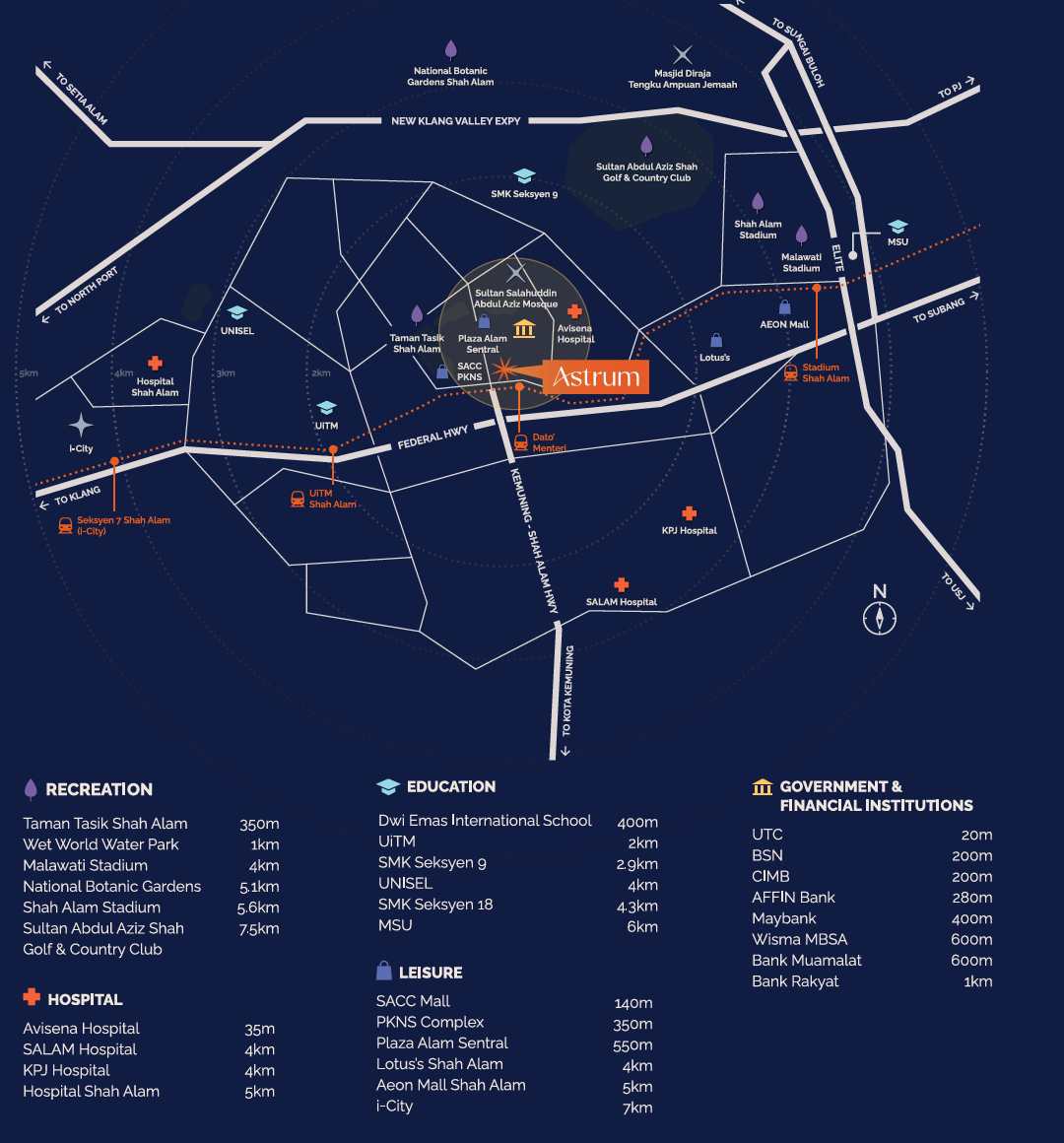 Astrum-Shah-Alam-Location-Map | New Property Launch - Kuala Lumpur ...