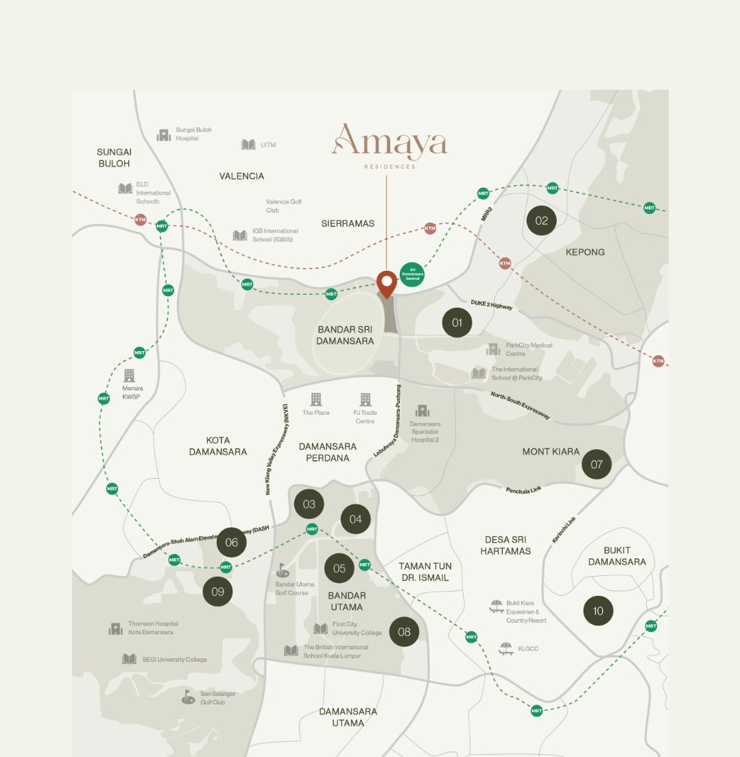 Amaya Residences - Bandar Sri Damansara New Launch in 2025