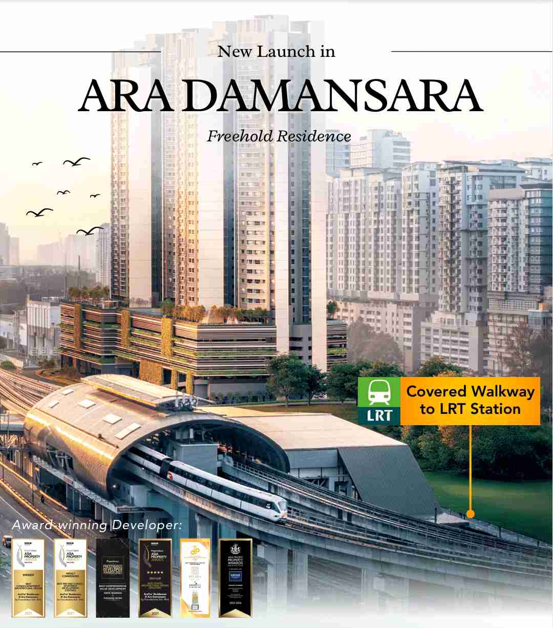 Arra Residences - Ara Damansara New Launch Serviced Apartment